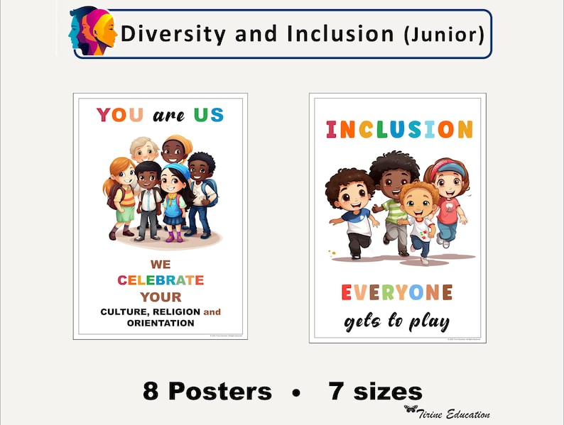 Diversity and Inclusion Classroom Posters: Positive Affirmations ...