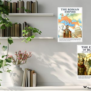 Ancient Rome Classroom Posters: Middle & High School History (digital ...