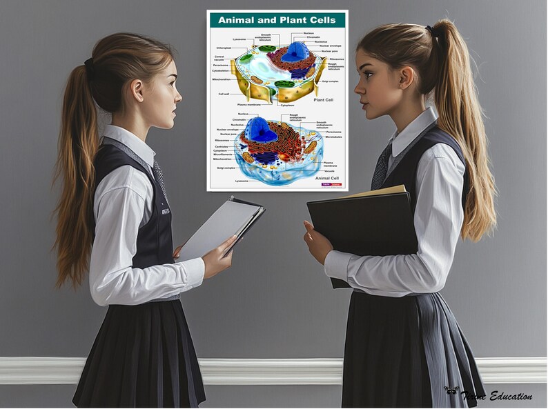 Animal and Plant Cells Classroom Poster – Engaging Science Classroom ...