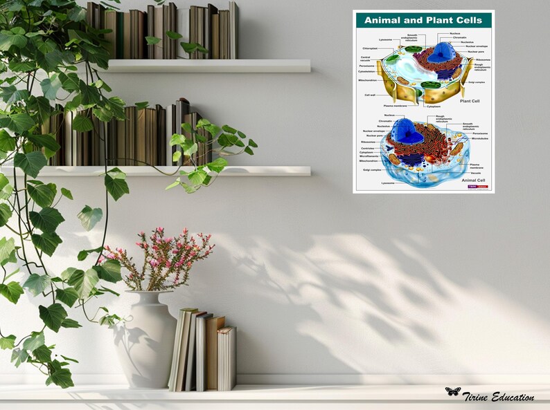 Animal and Plant Cells Classroom Poster – Engaging Science Classroom ...