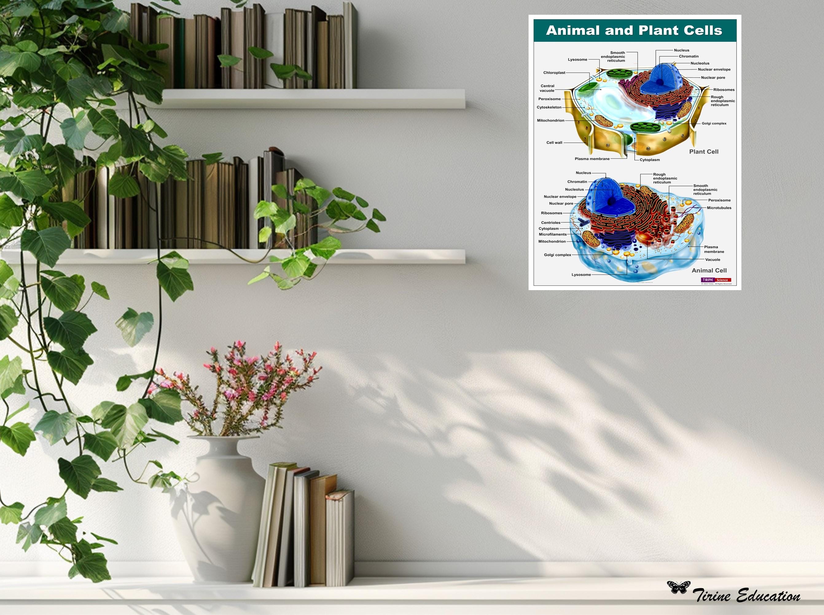 Animal and Plant Cells Classroom Poster – Engaging Science Classroom ...
