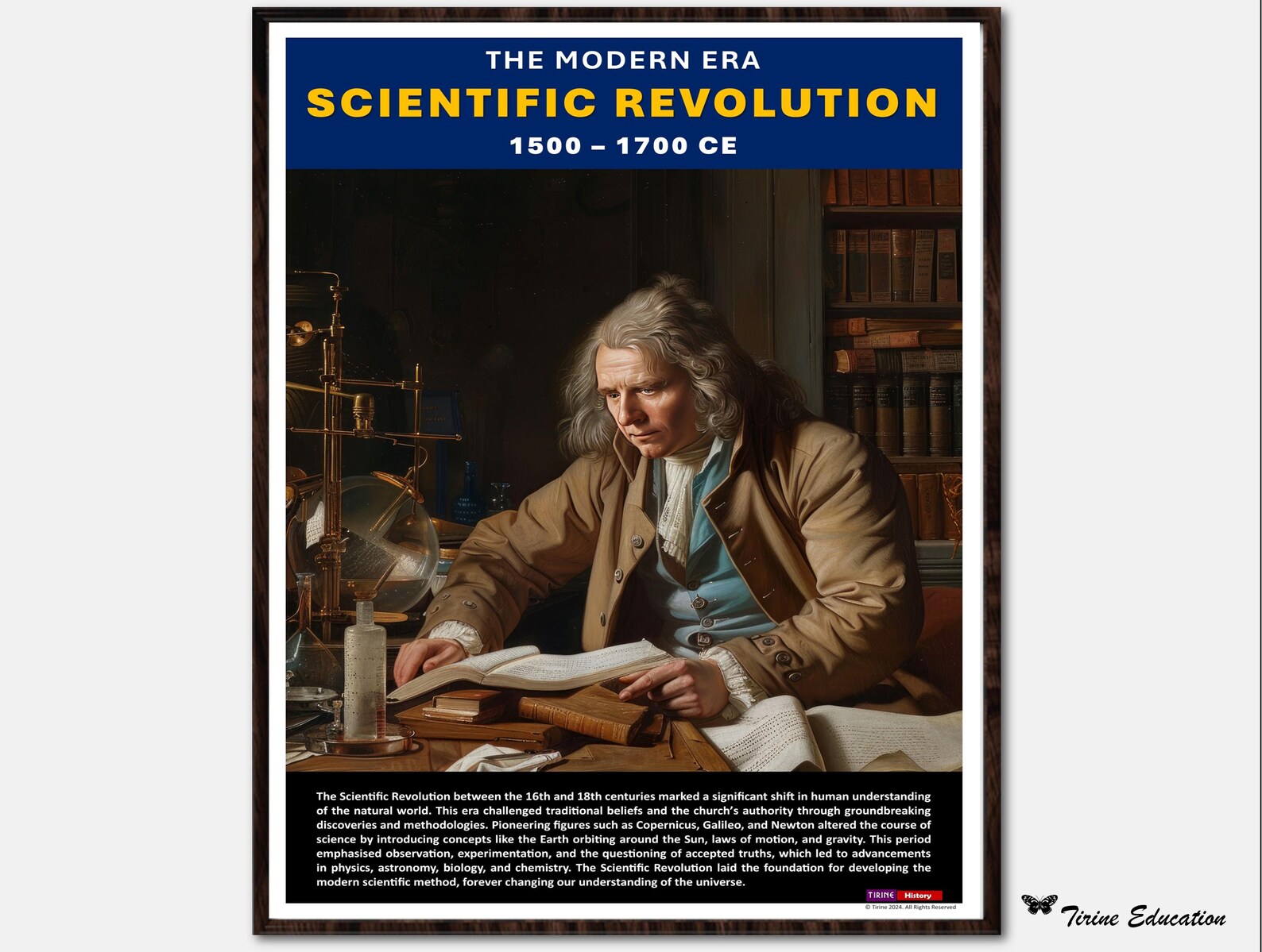 The Scientific Revolution History Poster, History Students, Historical ...