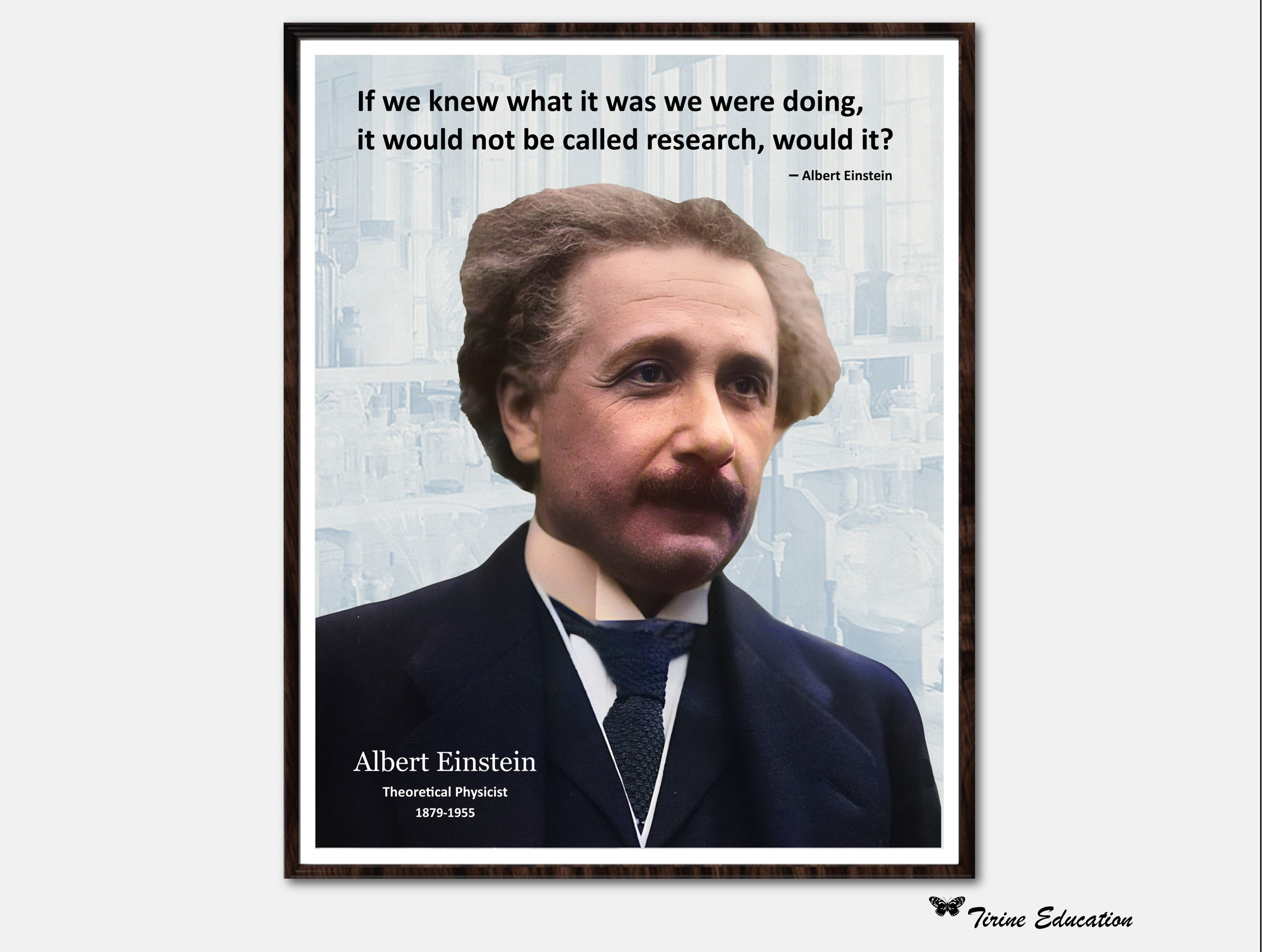Albert Einstein Poster, Science Physics Poster, Famous Scientists ...