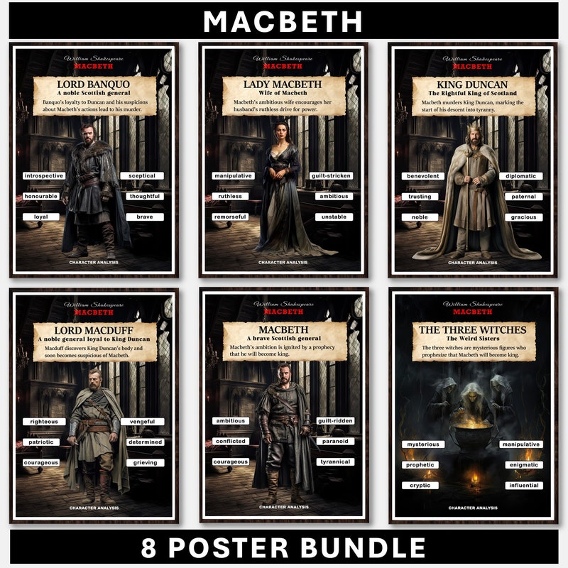 Macbeth Poster - Etsy