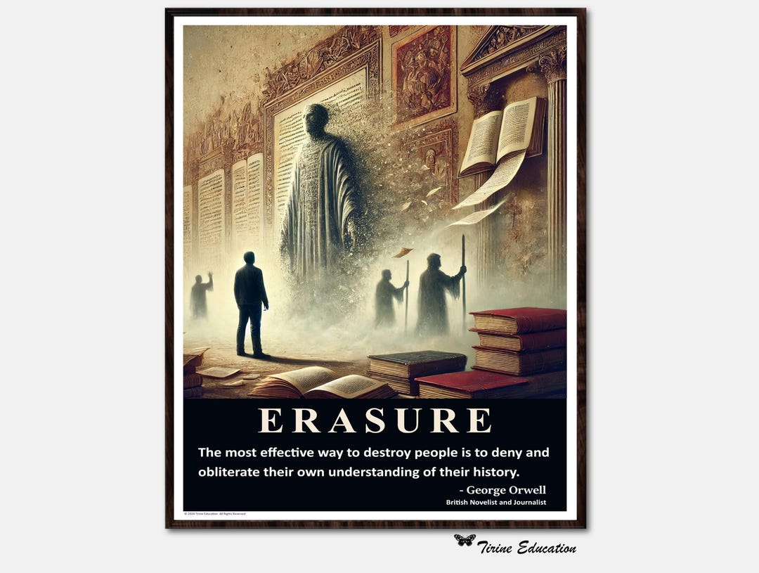 History Quote Poster, Printable, Digital, George Orwell, Middle or High ...