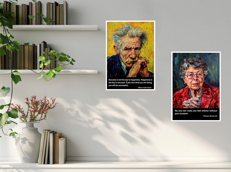 Inspirational Quotes by Inspirational People Vol. 2 8 Poster Bundle ...