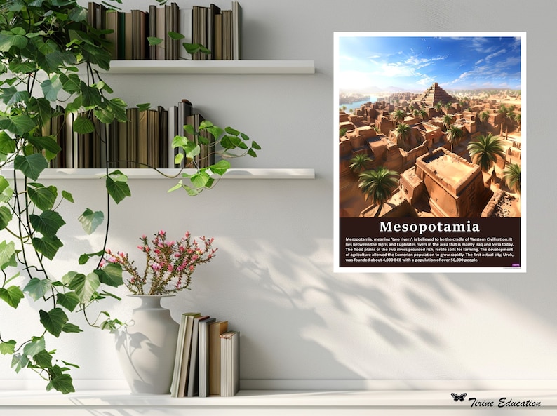 Ancient Civilisation Classroom Poster, Mesopotamia, Ancient History ...