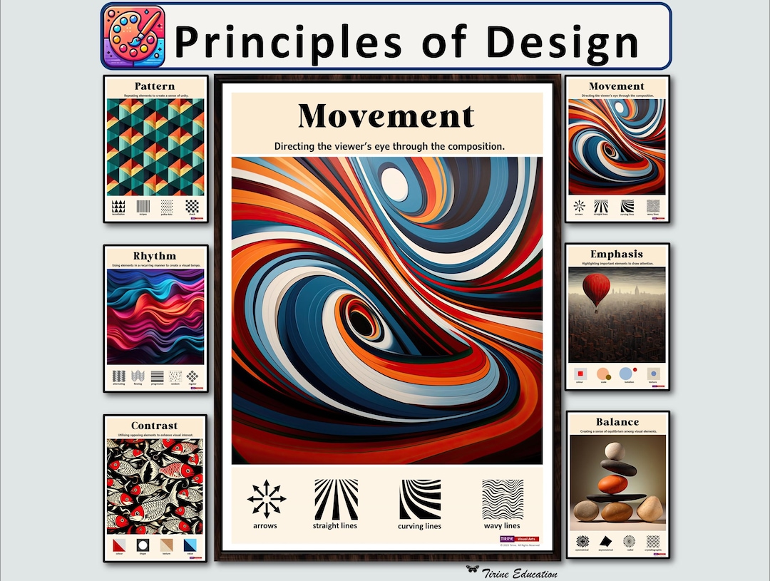 Principles of Design, Art Posters, Free Ebook, Visual Arts, Middle ...