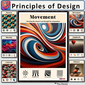 Principles of Design, Art Posters, Free Ebook, Visual Arts, Middle ...