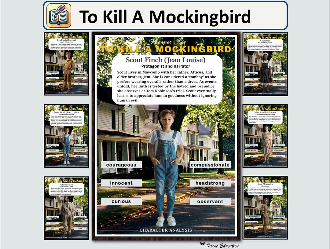 To Kill a Mockingbird, 12 Posters, Multiple Sizes, Harper Lee ...