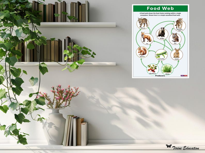 Ecosystems Environmental Science Posters, Digital, Printable Biology ...