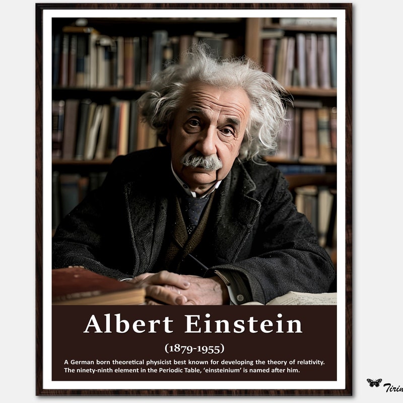 Albert Einstein' - Etsy