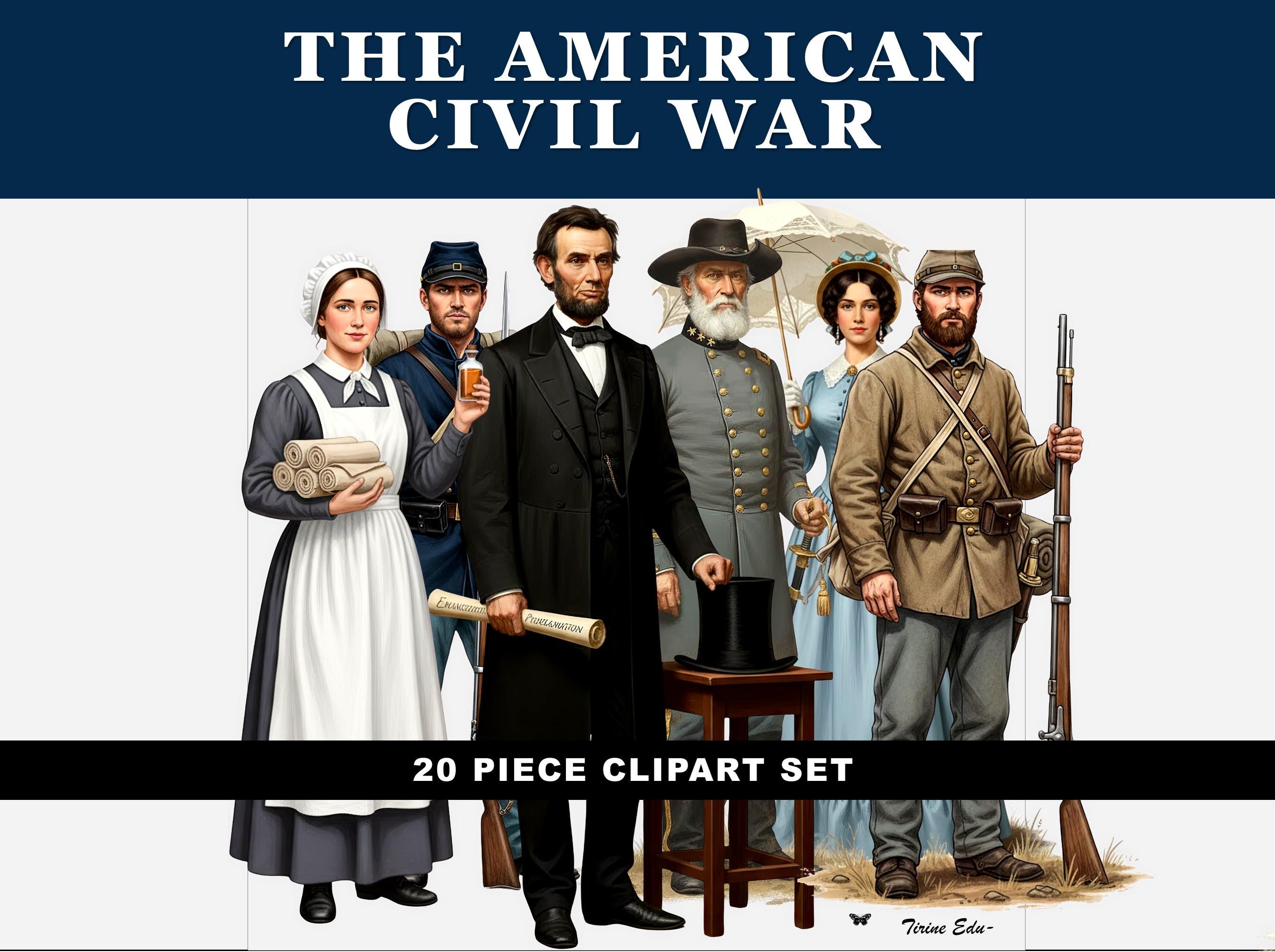 American Civil War Clipart: US History Teaching Resource for ...