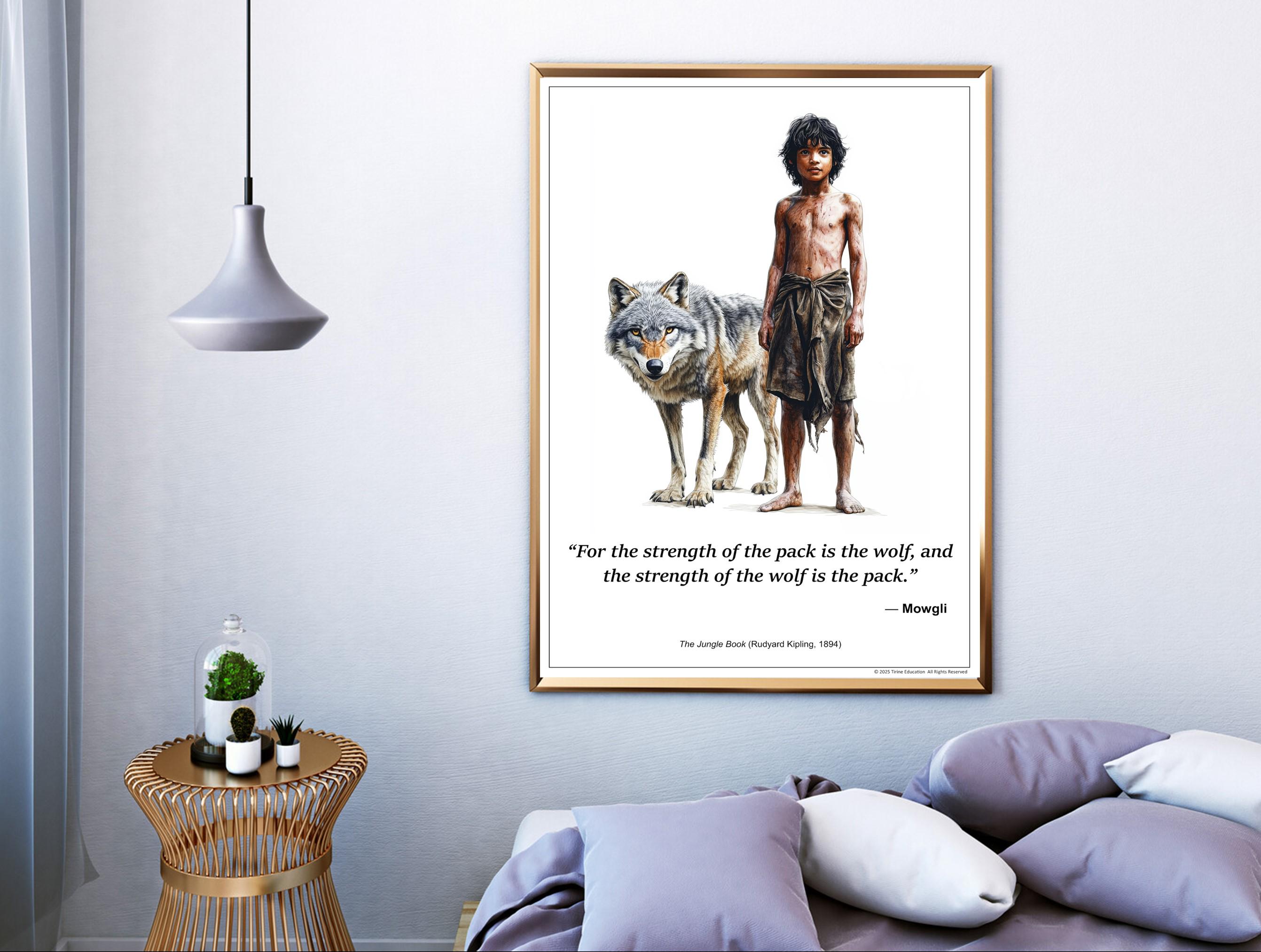 The Jungle Book Quote Classroom Poster – Motivational and Inspirational ...