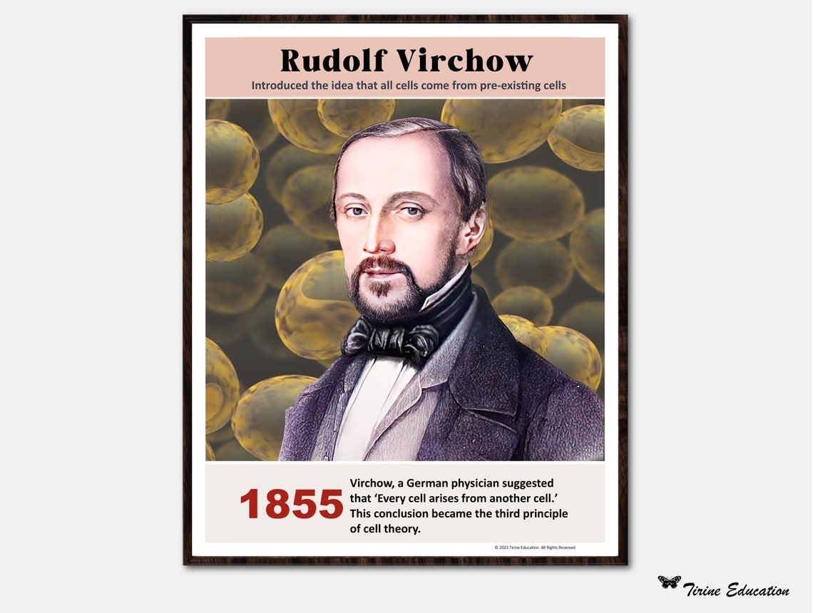 Famous Cell Biologists Poster Set, Biology Classroom, Science Classroom ...