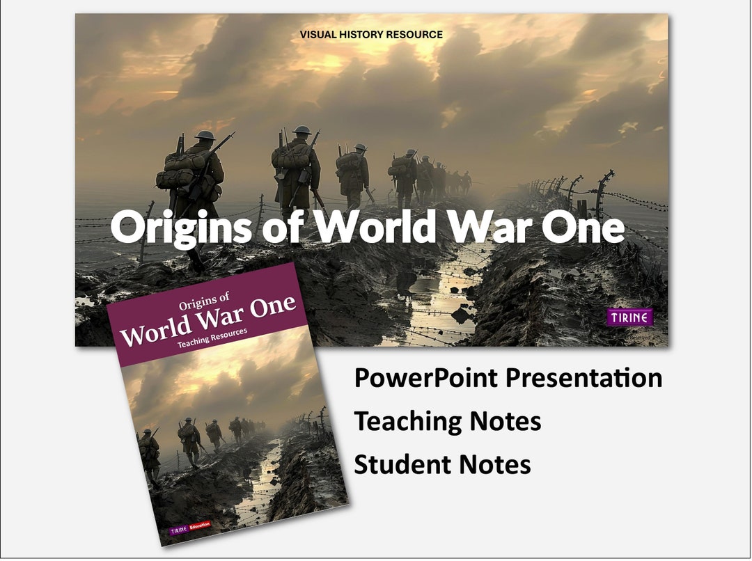 Origins of World War One Teaching Bundle, Powerpoint, Teaching Resource ...