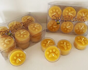 Dog Paw Candle - Etsy