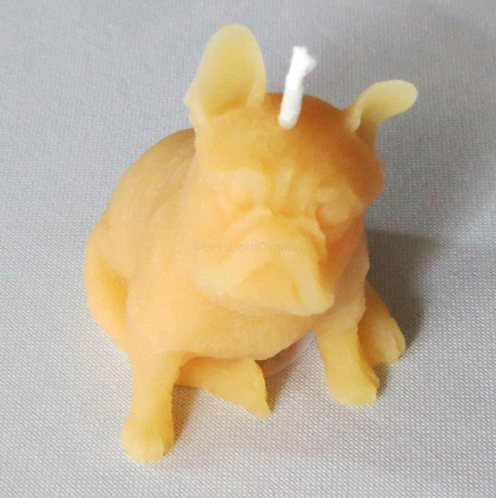 Puppy Dog 100% Pure Beeswax Candle / Handcrafted in USA / All Natural ...
