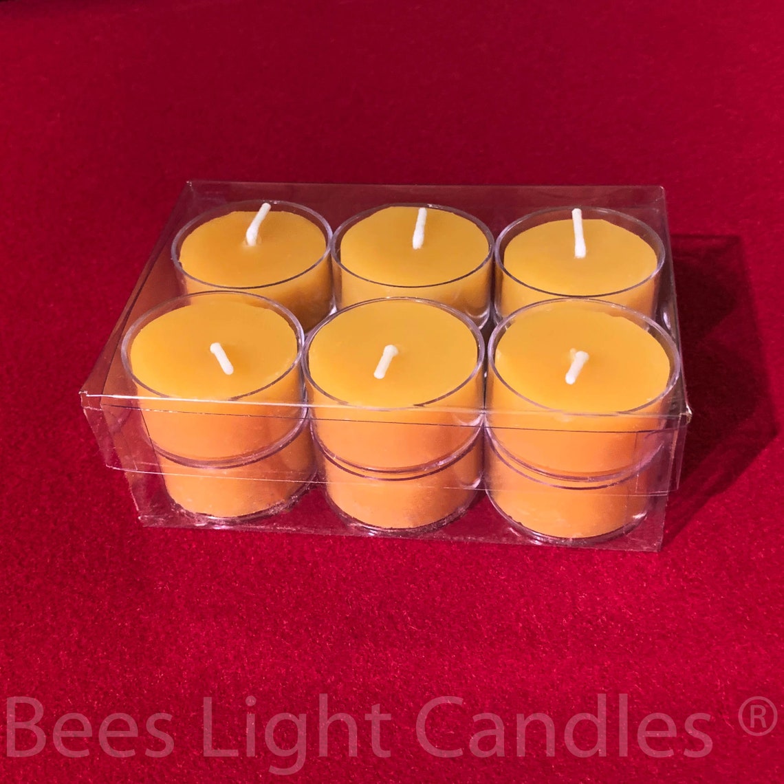 100 Pack of Clear Tealight Candle Boxes Holds 12 Candles per Box / USA ...