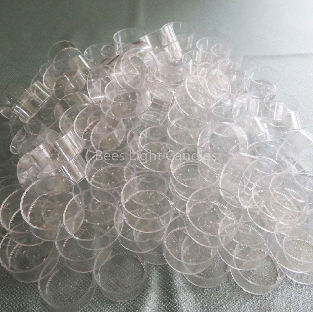 75 Clear Tealight Cups / Tea Light Candle Holders Polycarbonate / FAST ...