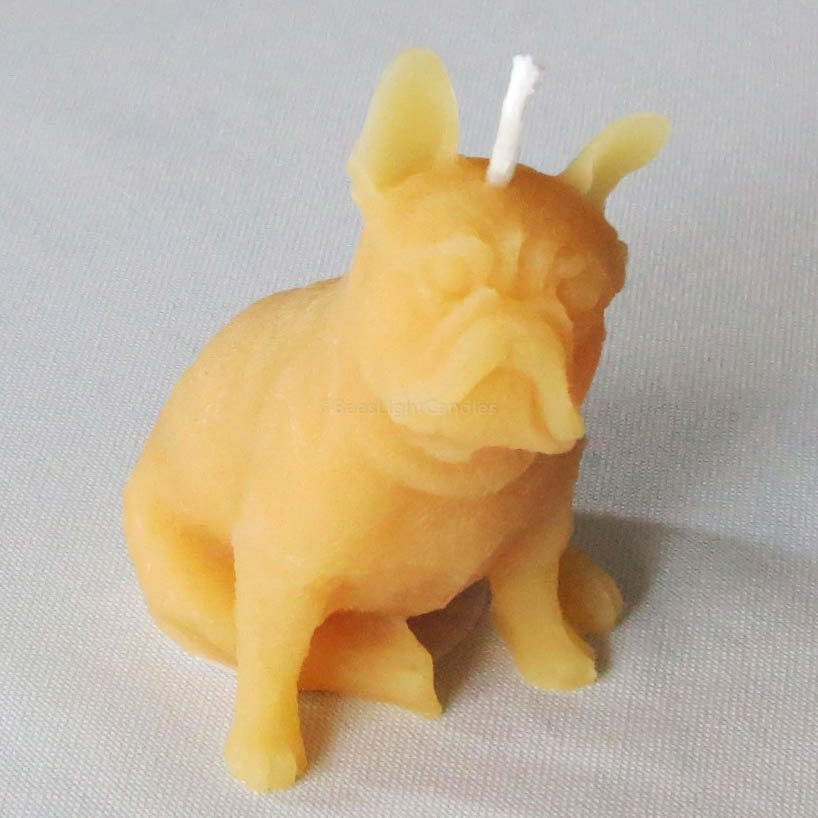 Puppy Dog 100% Pure Beeswax Candle / Handcrafted in USA / All Natural ...