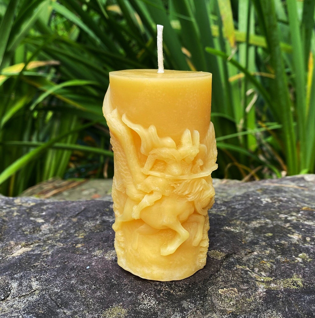 Viking Valkyrie / Beeswax Pillar Candle / Norse Gods / Thor / Freya ...