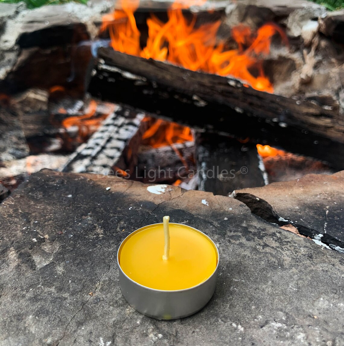 Tealight Beeswax Candles Aluminum Cups BULK Pack / 100% - Etsy