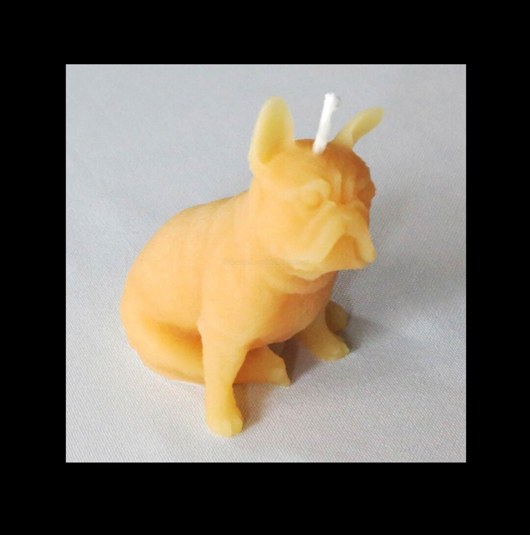 Puppy Dog 100% Pure Beeswax Candle / Handcrafted in USA / All Natural ...