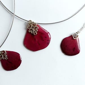 Pressed Red Rose Petals for Craft. Resin Jewelry Making Supply. Real ...