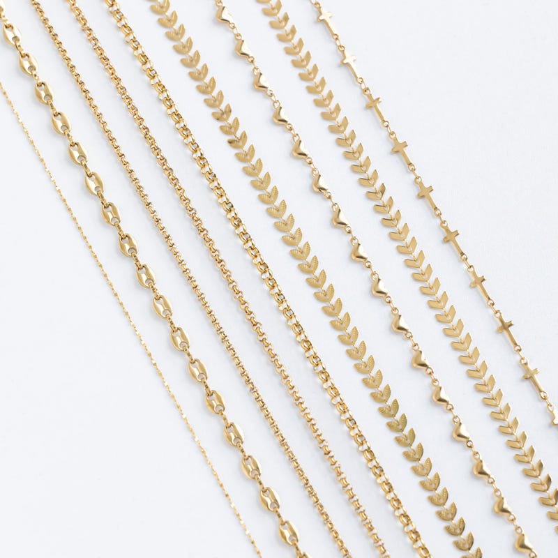 Gold Plated Chain - Etsy