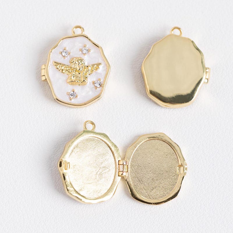 Angel Locket - Etsy