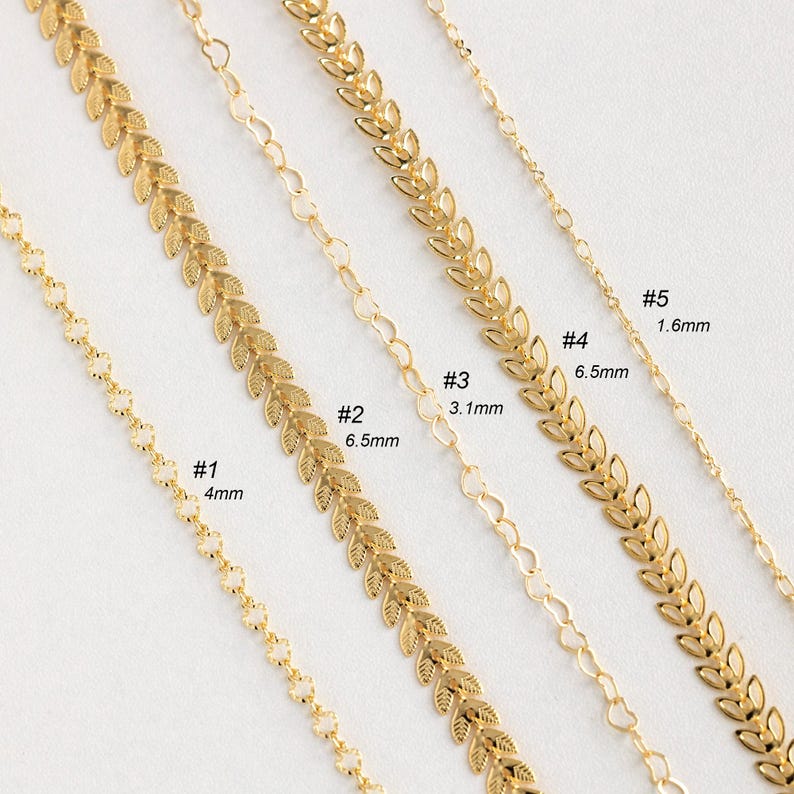 14K Gold Plated Chain, Wholesale Bulk Chain for Jewelry Supplies - Etsy