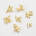 Gold Plated Angel Charm, 3D Angel Charm, Cute Cupid Charm, Baby Angel ...