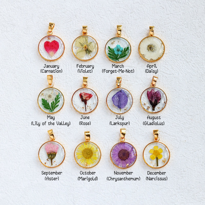 Flower Charms - Etsy