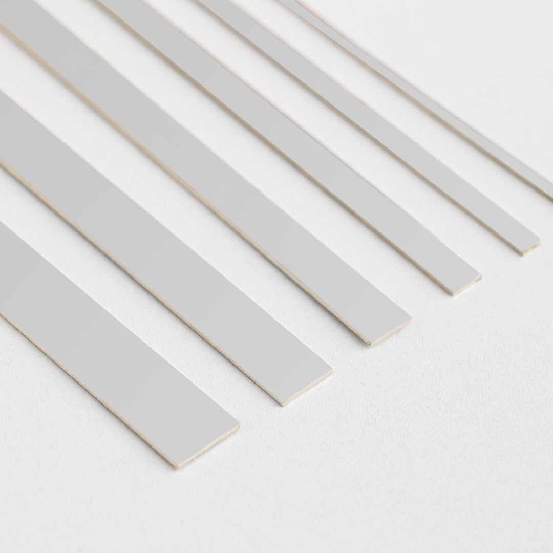 Sterling Silver Rectangle Wires, 925 Silver Flat Wire, Bracelet Blank ...