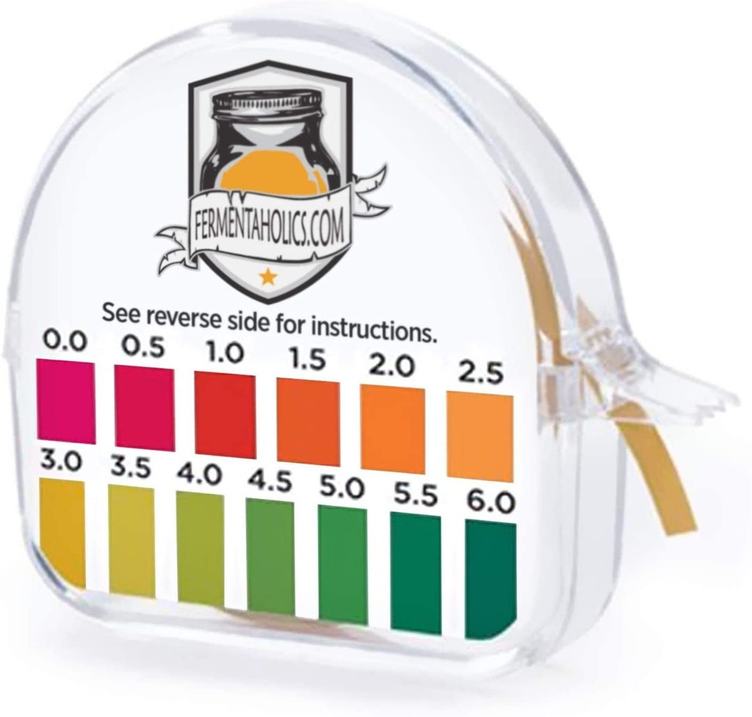 Fermentaholics Instant Read Ph Test Strips Dispenser Ph Strips Ph Range ...