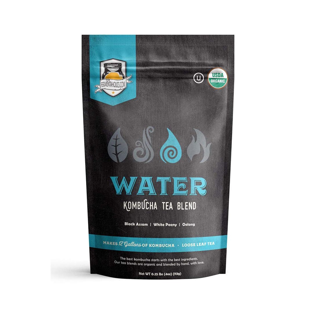 Elements - Water Kombucha Loose Leaf Tea Blend - Makes 12 Gallons - Etsy