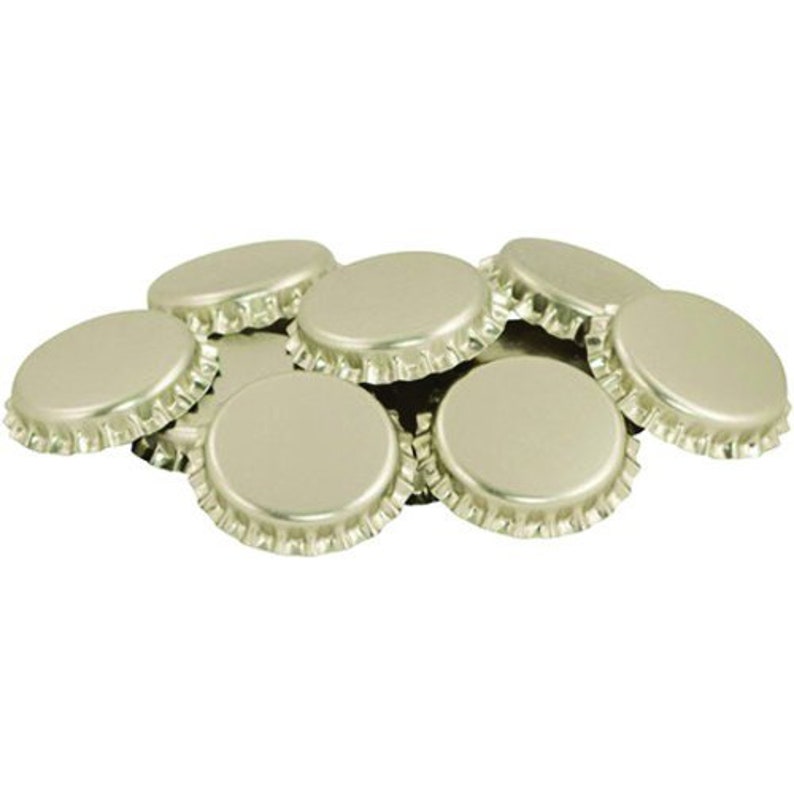 50 Silver Bottle Caps - Etsy