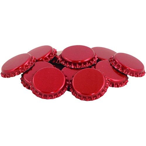 50 Red Bottle Caps - Etsy
