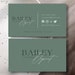 Sage Green Business Card Template: Editable DIY Canva Design - Etsy