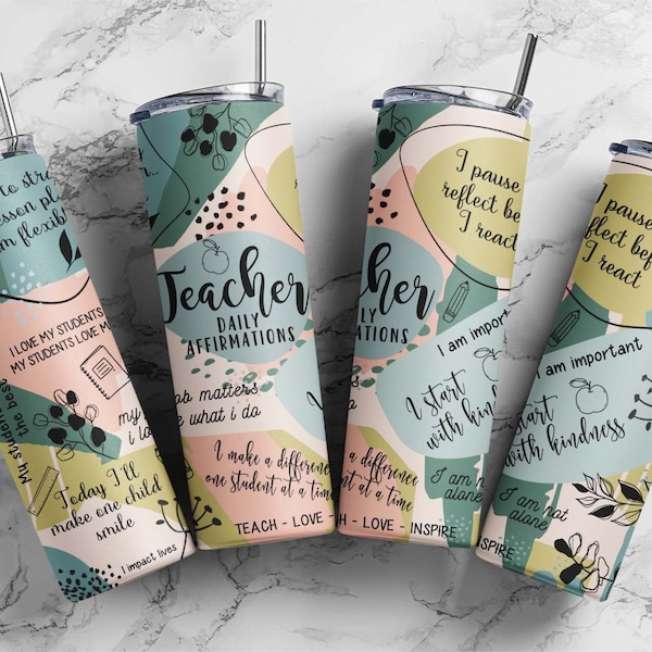 Teacher Tumbler - Etsy