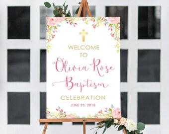 Baptism sign | Etsy
