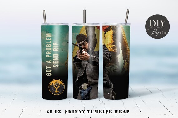Digital Art & Collectibles Yellowstone Tumbler Wrap Design Yellowstone ...