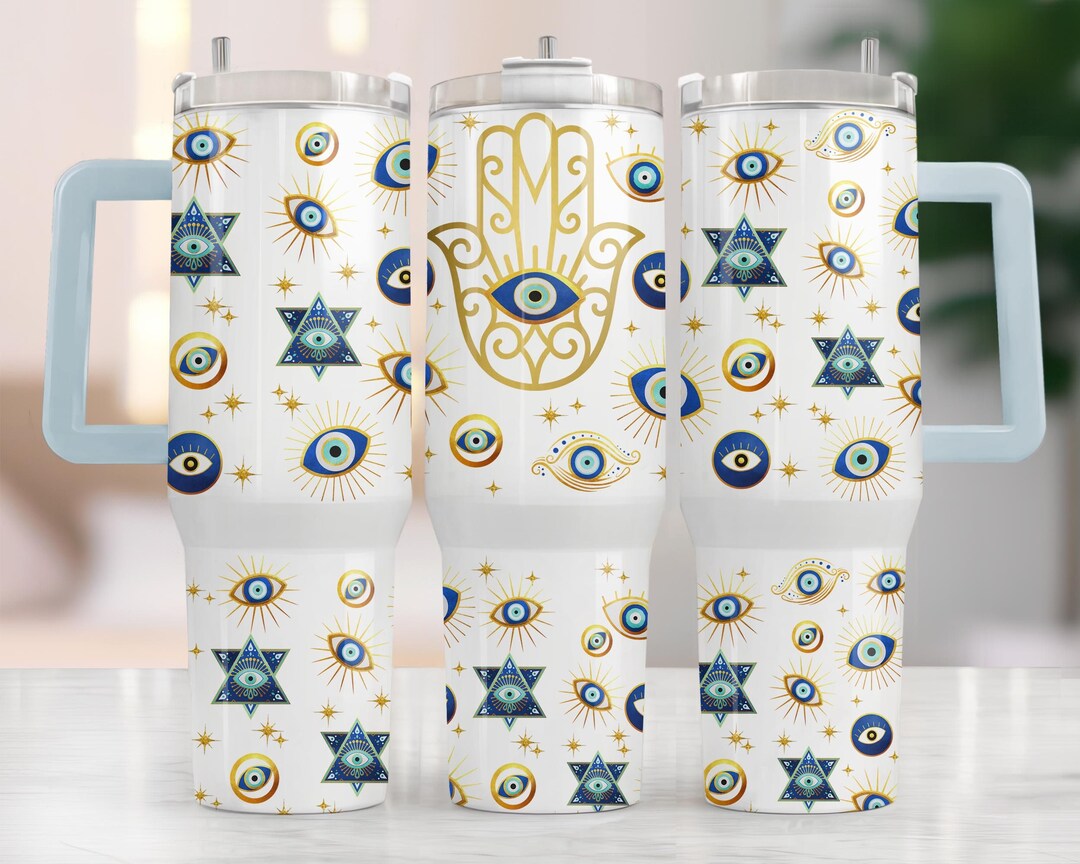 Evil Eyes 40oz Quencher Tumbler Wrap, Sublimation Designs, Digital ... Evil Eyes 40oz Quencher Tumbler Wrap, Sublimation Designs, Digital ...
