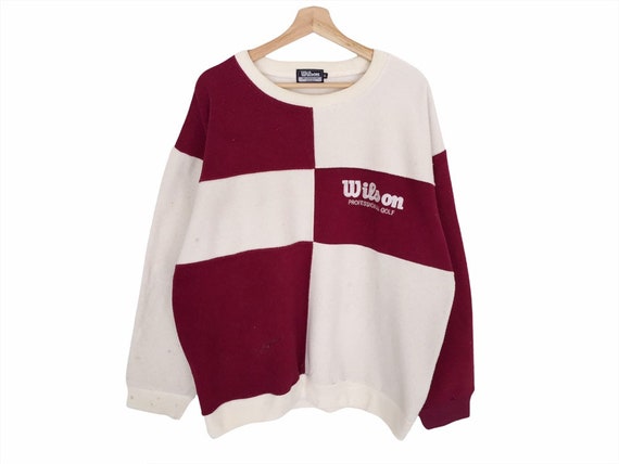 Rare Wilson Golf Spellout Embroidery Pullover Jumper Sweater | Etsy