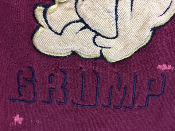 Rare!! Grumpy Walt Disney Cartoon Pullover Jumper Swe… - Gem
