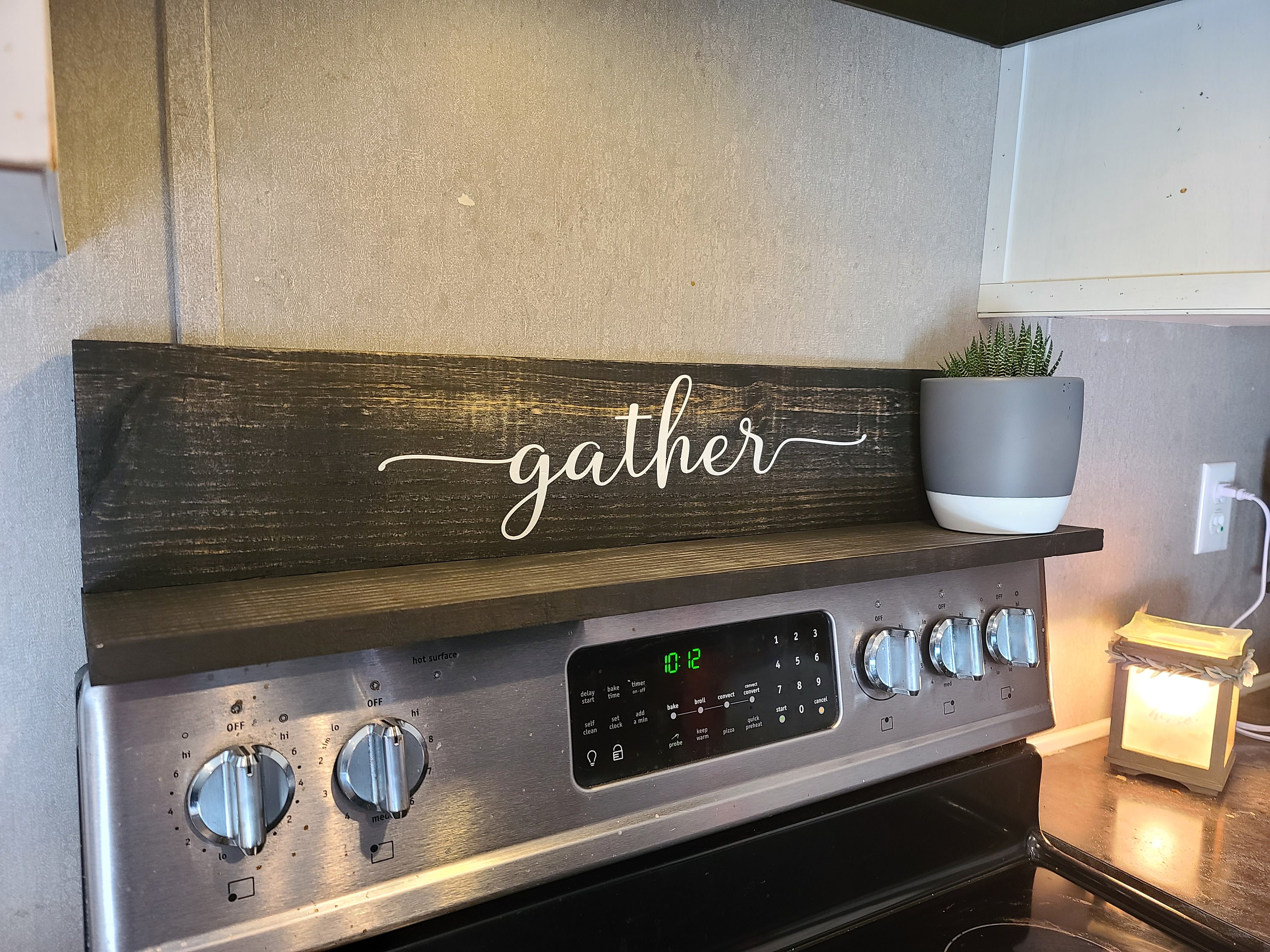 Stove Top Rack-spice Rack-stove Top Cover Rack Over the Stove - Etsy