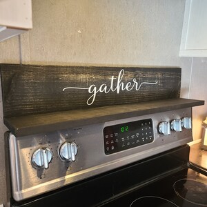 Stove Top Rack-spice Rack-stove Top Cover Rack Over the Stove | Etsy