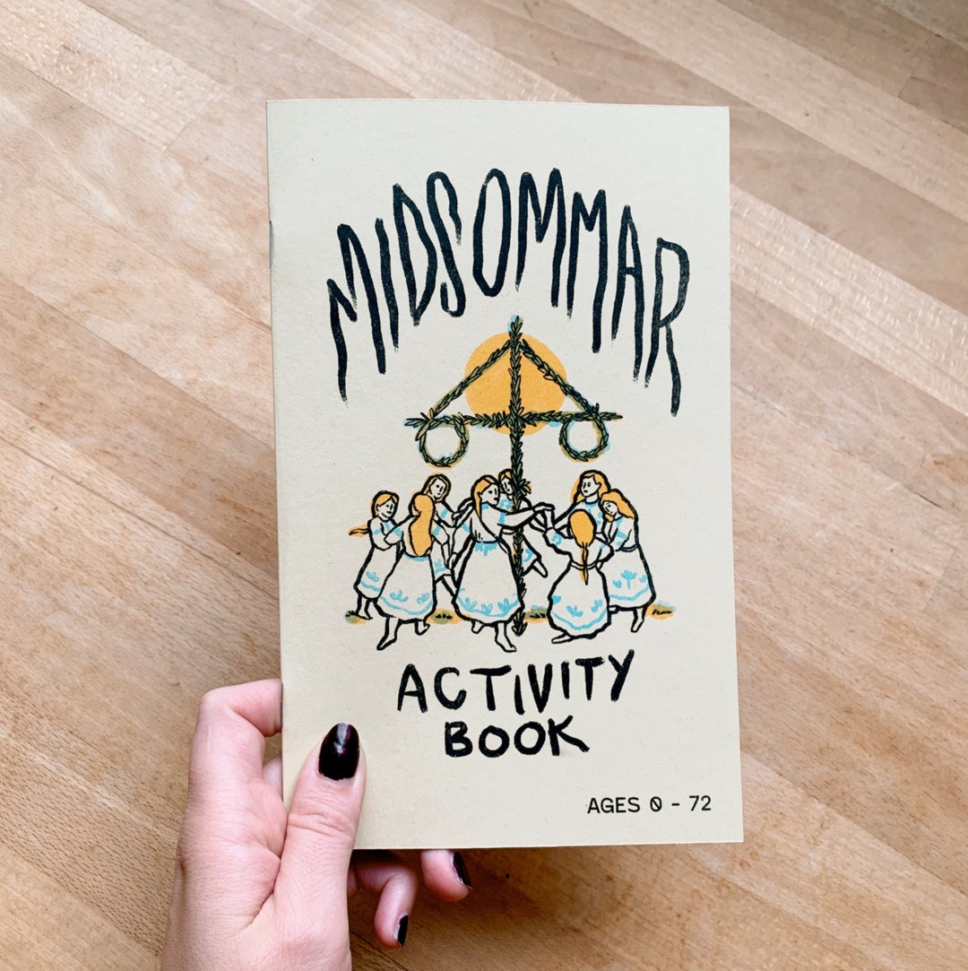 Midsommar Activity Book - Etsy