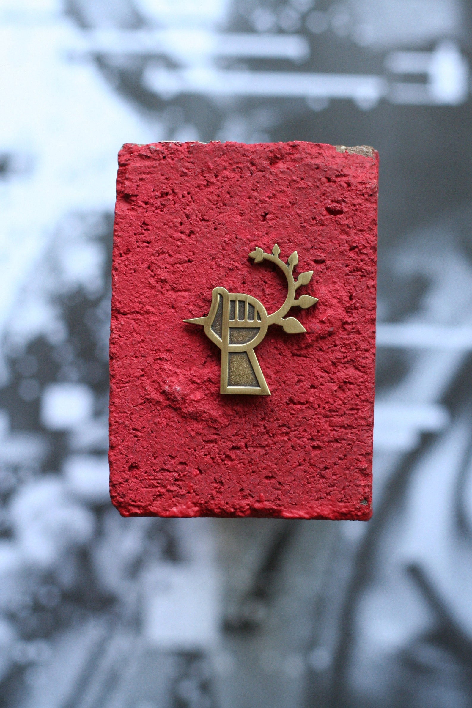 DISARM Fist Enamel Pin | Etsy